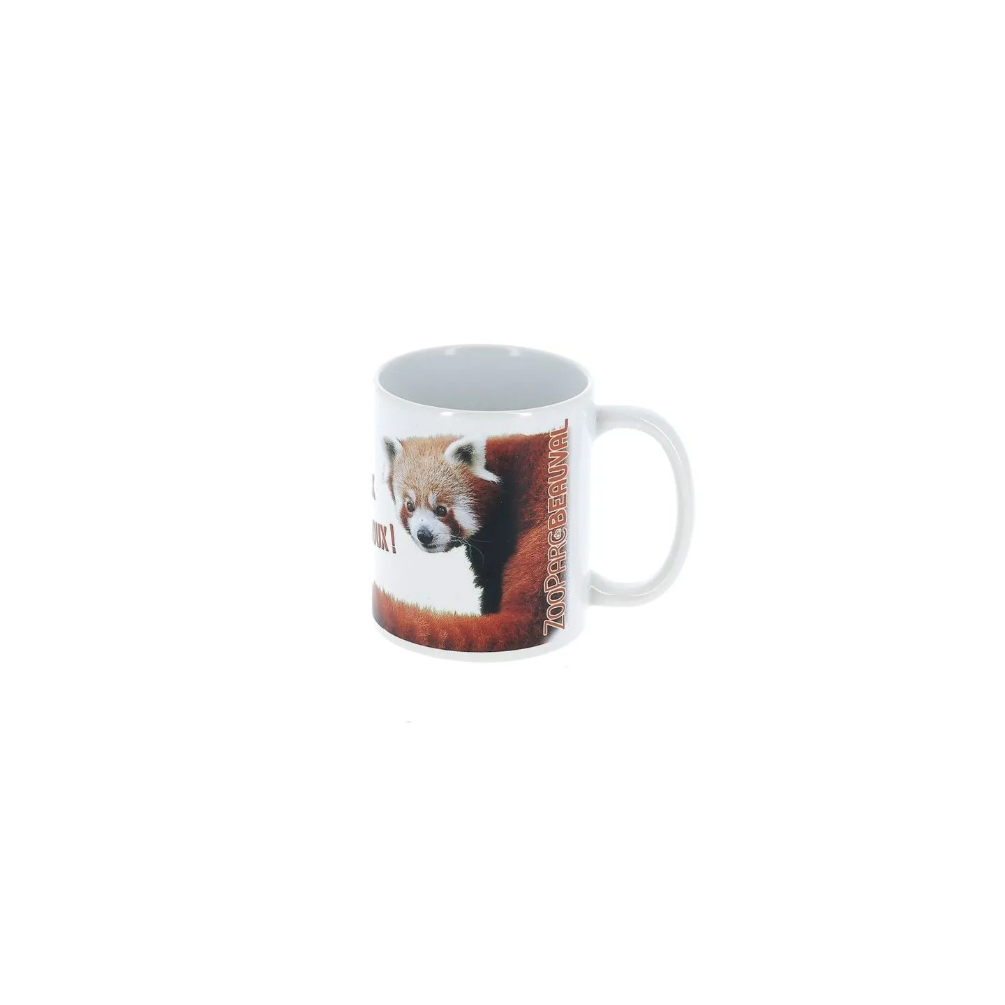 Mug panda roux "roux doux doux" - La Boutique du ZooParc de Beauval